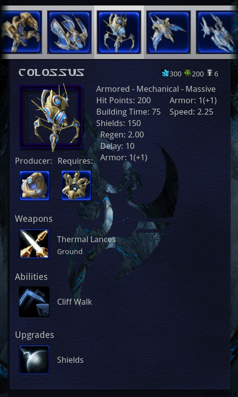 StarStats - шпаргалка для игроков Starcraft 2 | Droider.ru