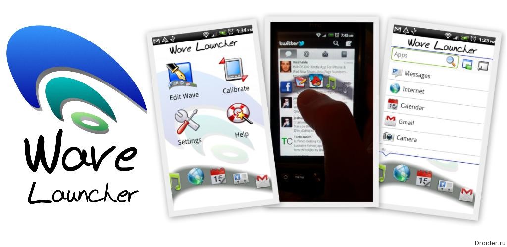 Wave Launcher - строка быстрого запуска приложений как на WebOS ...
