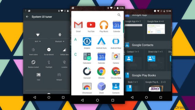 Новое меню приложений в Android M Developer Preview 3 | Droider.ru