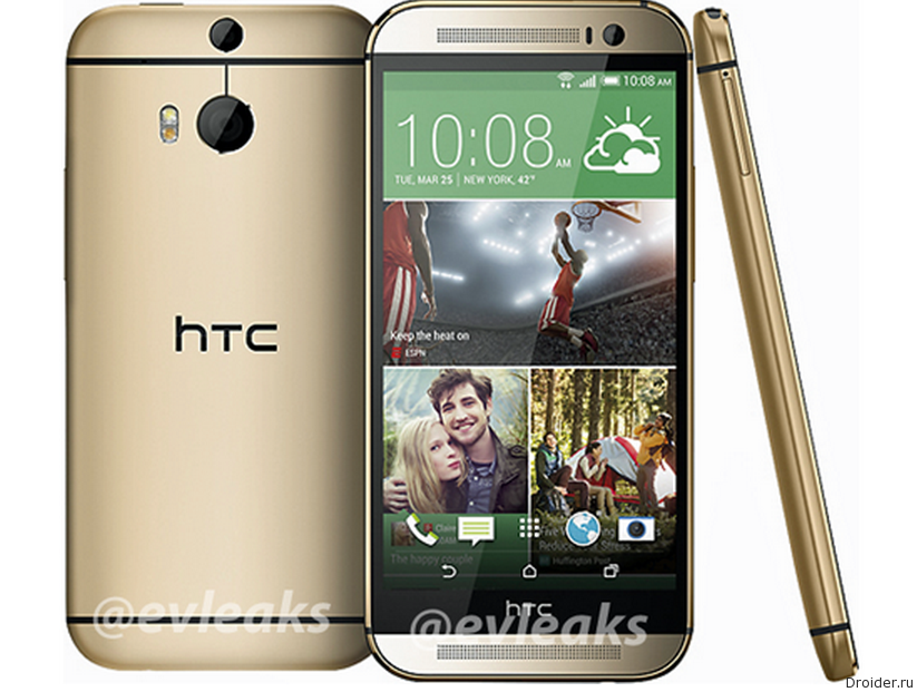 Evleaks вернулся вместе с кадрами HTC One M9 и M9 Plus | Droider.ru
