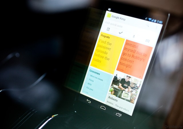 Обновление Google Keep: сохранение ссылок и поддержка хэштегов | Droider.ru
