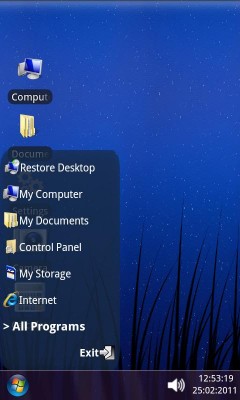 Android Seven Lite1 - лаунчер для поклонников Windows | Droider.ru