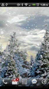 Snowfall Live Wallpaper - готовимся к зиме | Droider.ru